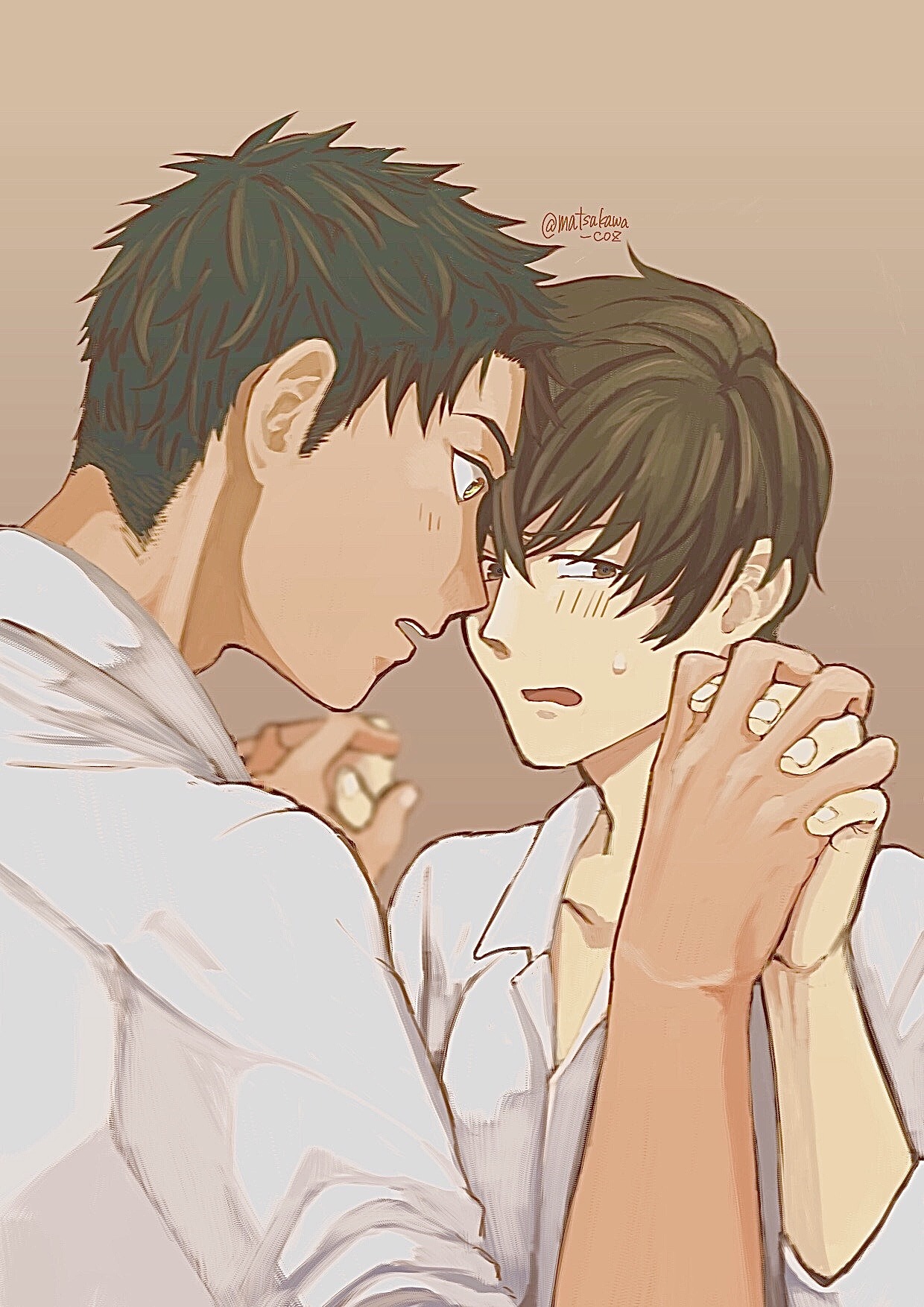 創作男子/厚塗り作品/BL要素あり | スキマ - イラスト依頼・キャラ販売ならSKIMA