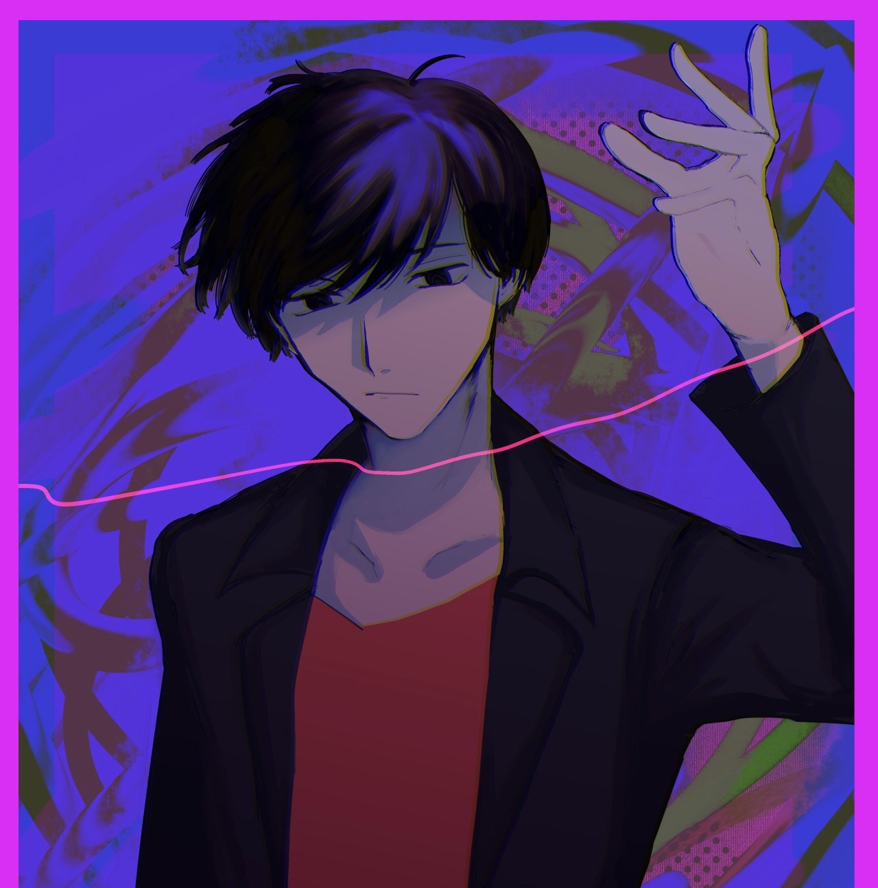 サンプル② 男性、CP絵など | スキマ - イラスト依頼・キャラ販売ならSKIMA