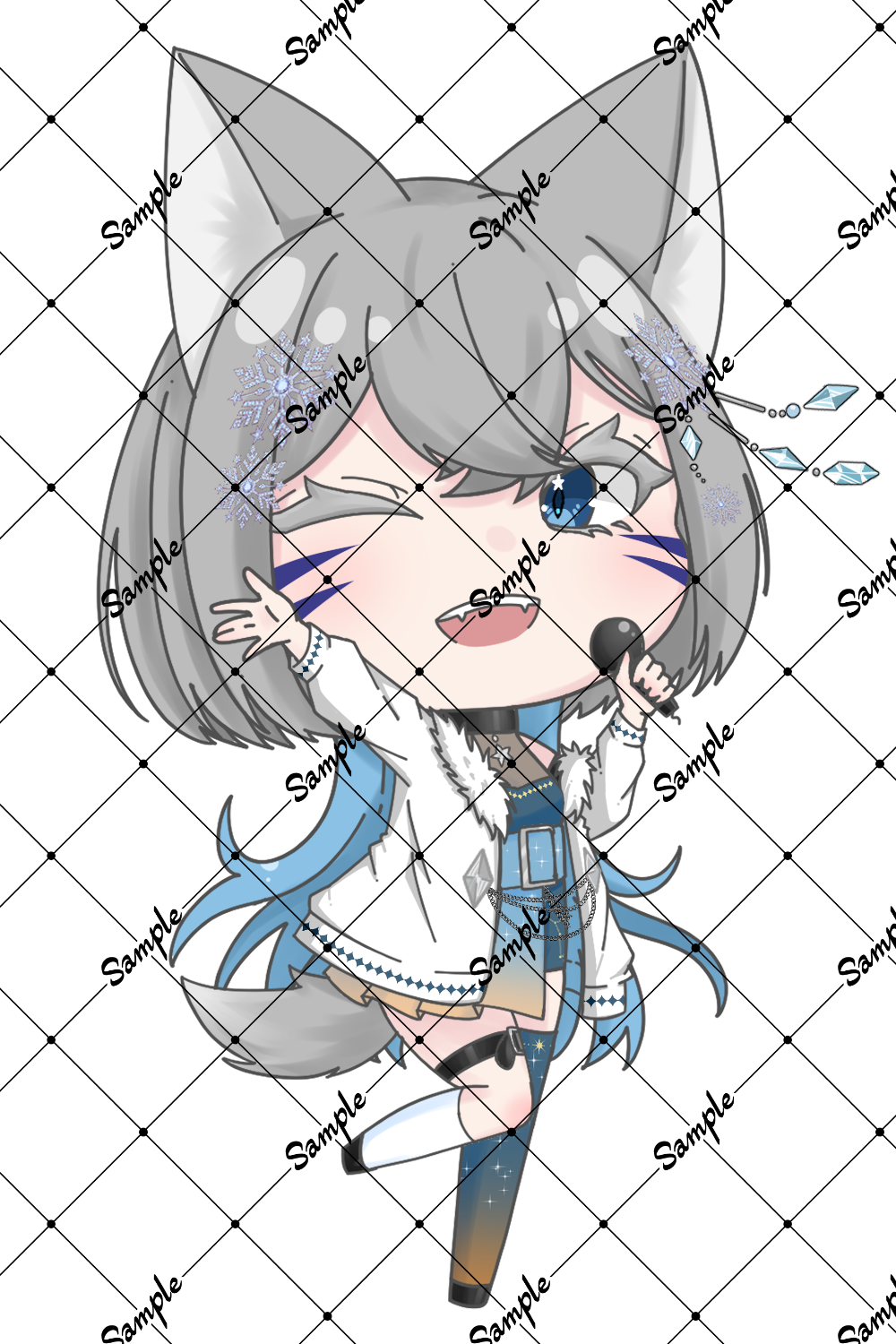 キャラデザ～Live2Dモデリング【ノーレ様】 | SKIMA（スキマ）