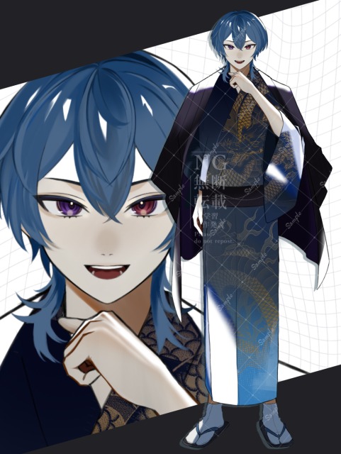 IRIAM対応 全身立ち絵 | SKIMA（スキマ）