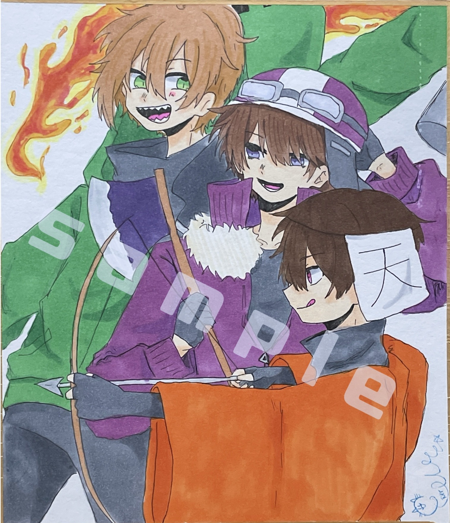 サンプルイラスト2 | SKIMA（スキマ）